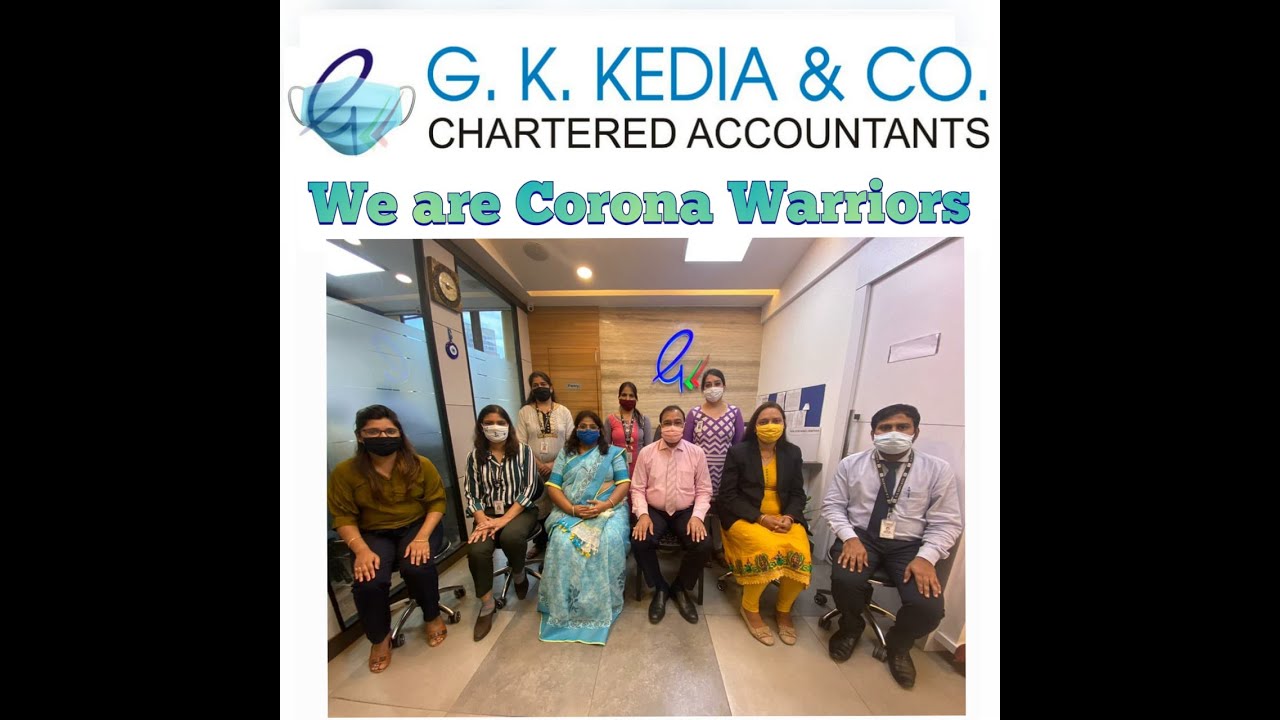 A Small Contribution by Team G. K. Kedia & Co. Towards Mask Force | Muskurayega India Song - YouTube