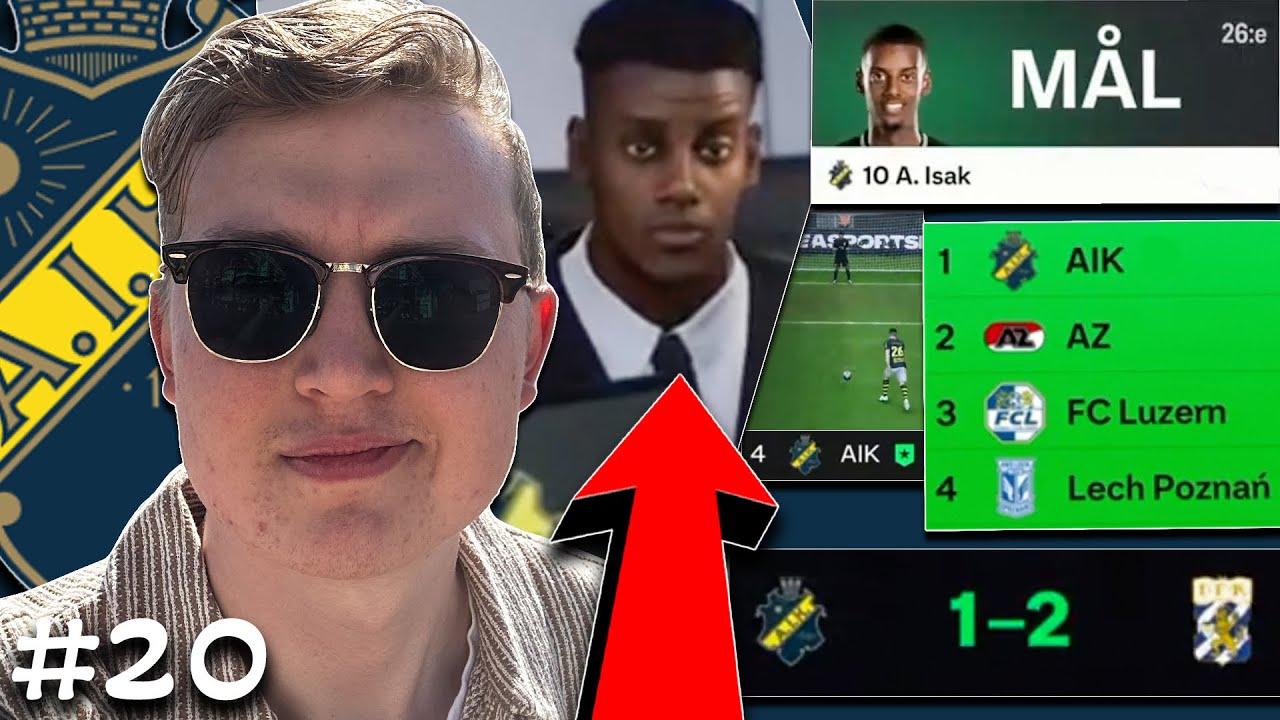 Värvar Alexander Isak!! | AIK Karriärläge #20 - YouTube