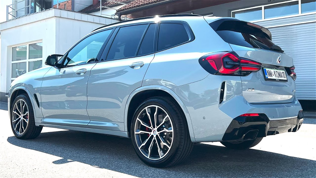New BMW X3 M40d 2023 - Exterior - YouTube