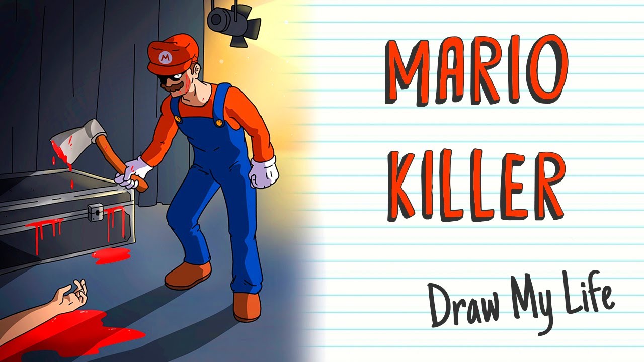SUPER MARIO KILLER | Draw My Life Horror Stories - YouTube