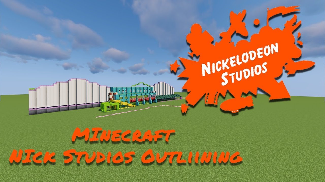 Minecraft Nickelodeon Studios Building Stream Pt. 2 - YouTube