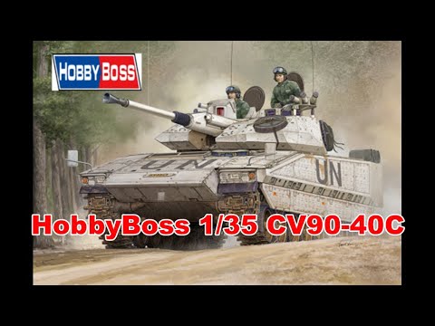 HobbyBoss 1/35 CV90-40C # 82475 - YouTube