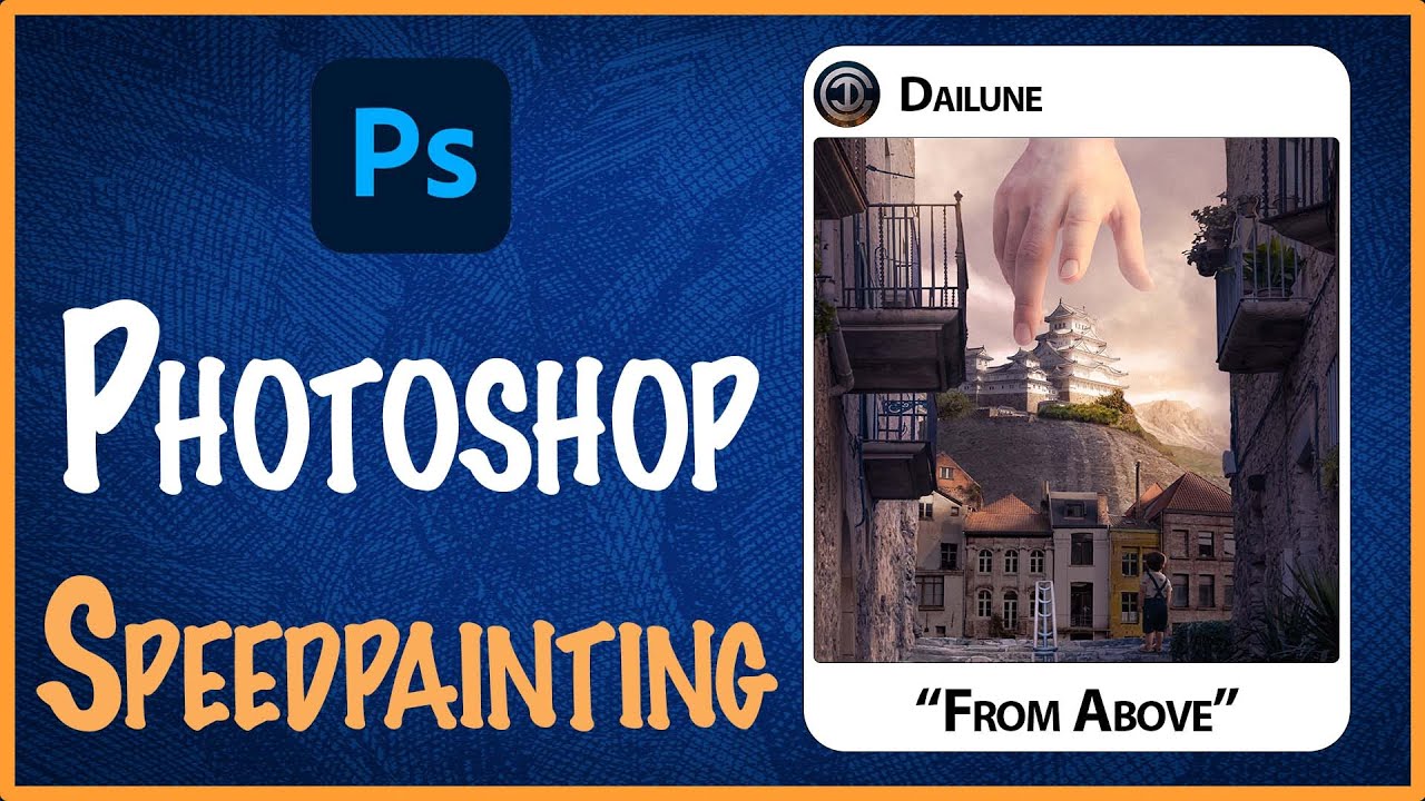 Photoshop Speedpaint • "From Above" - YouTube