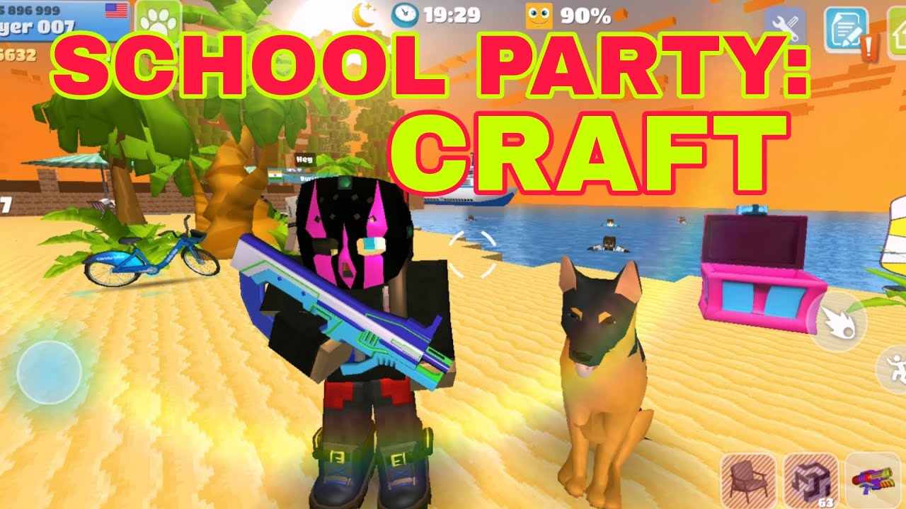 MINECRAFT SCHOOL PARTY: CRAFT NEW UPDATE PARTY-32 - YouTube