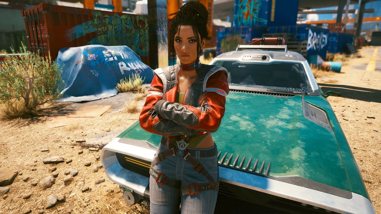 Cyberpunk 2077 - Meeting Panam Palmer & Going to the Nomad Camp - YouTube