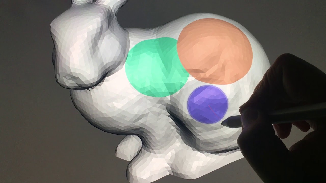 Meshmixer + Microsoft Surface Studio - YouTube