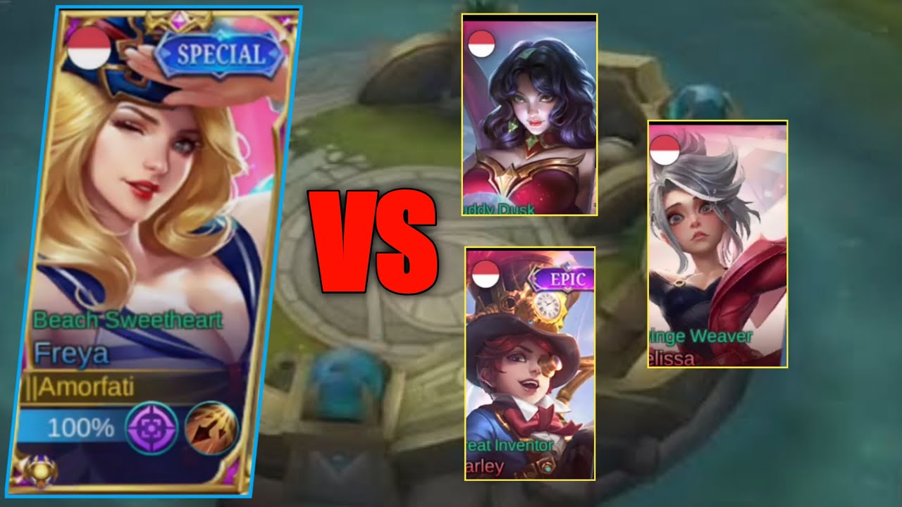 TUTORIAL FREYA EXP LANE VS ESMERALDA #mlbb #freya - YouTube