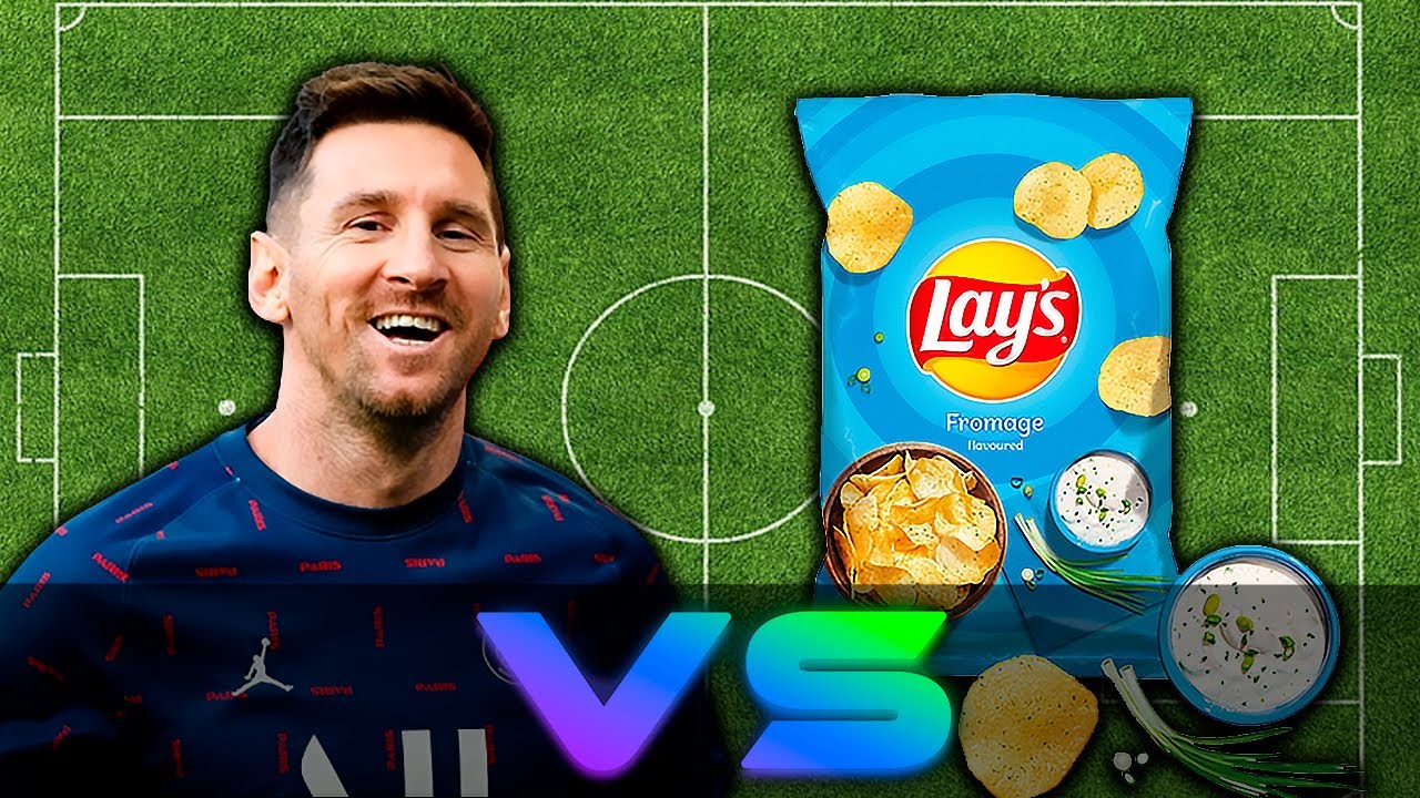 MESSI vs LAYS😂 - YouTube