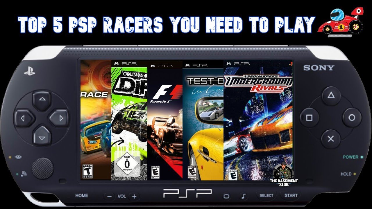 Top 5 PSP Racing Games #playstationportable #psp - YouTube