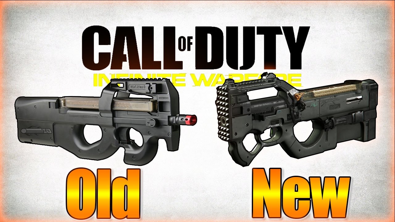 P-90 in Infinite Warfare as FHR-40 (Gameplay) - YouTube