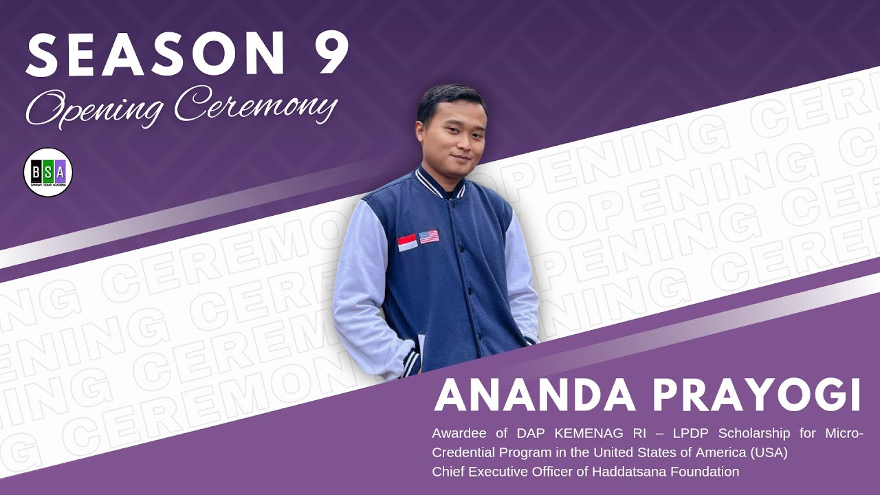 Opening Season 9 | Cerita Kak Prayogi Ketika Studi di USA - YouTube