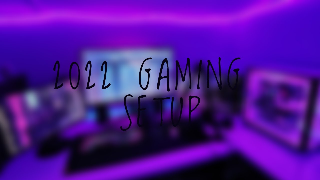 My New 2022 Gaming Setup / NEW GAMING PC! - YouTube