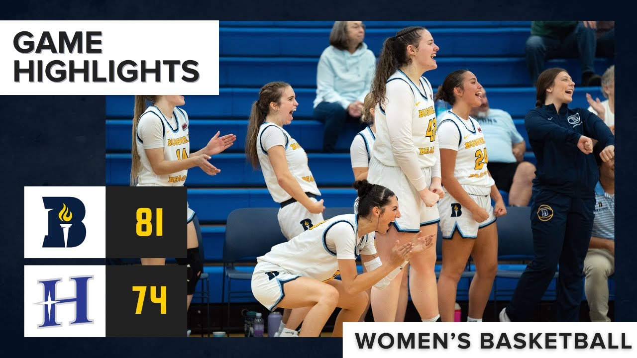 Bushnell Women's Basketball Highlights at Hope International (11/12/24 ...