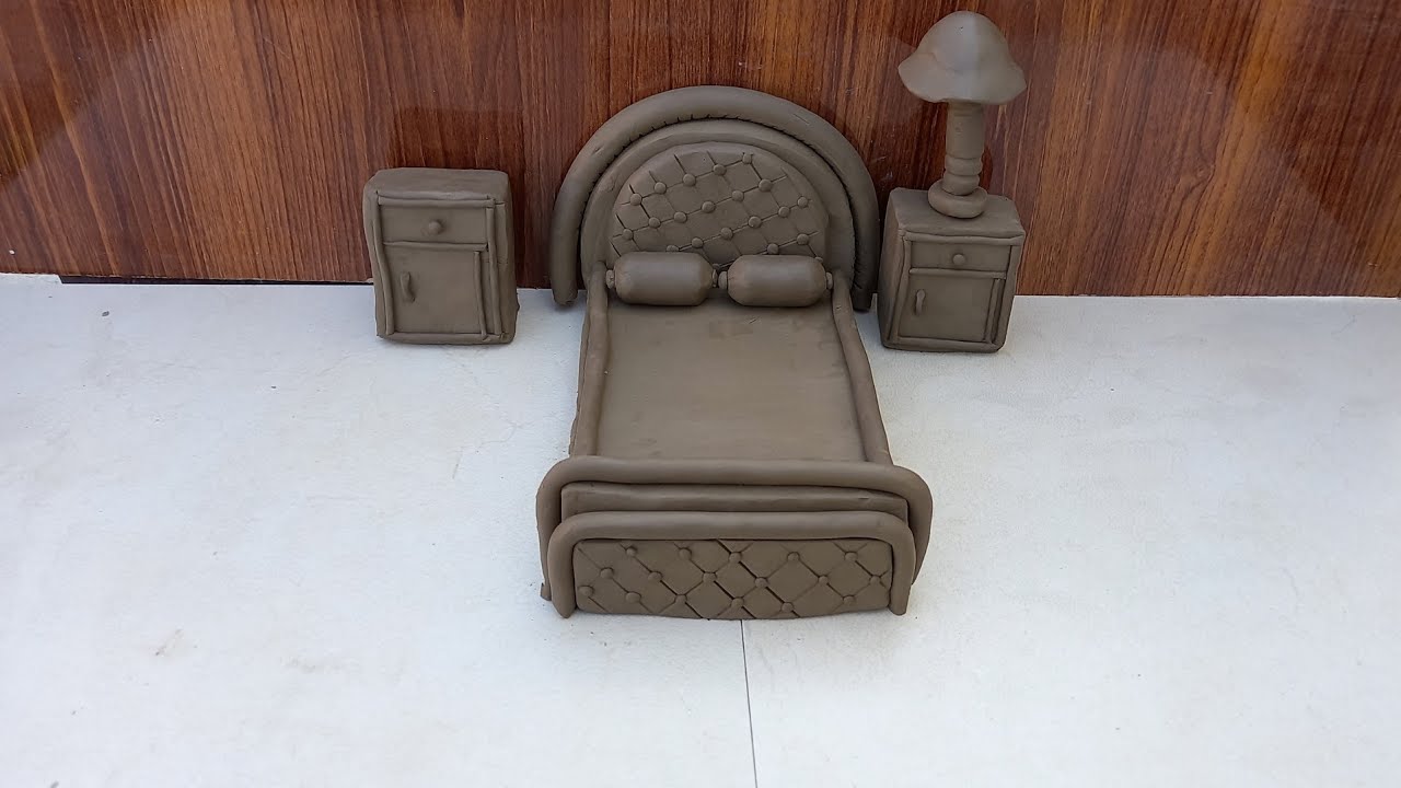 Amazing technique make maintaure mitti ka bed ||how to make clay bed ...