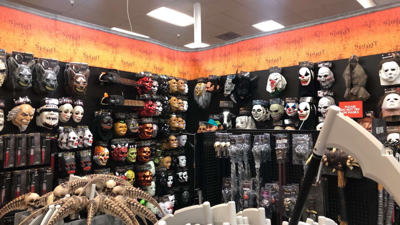 Live inside spirit Halloween 2020 - YouTube