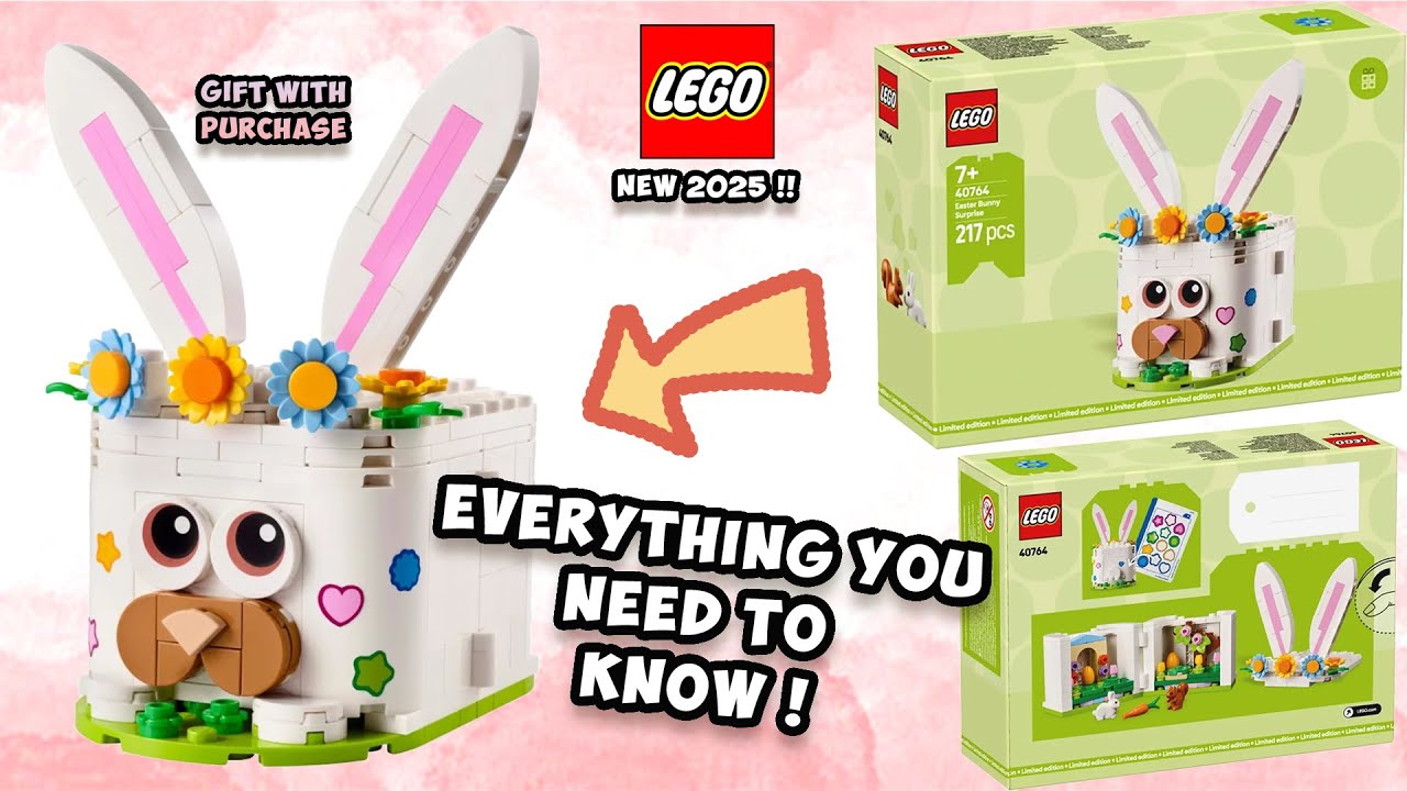 LEGO Easter Bunny Surprise (#40764) Gift With Purchase (GWP) 2025 ...