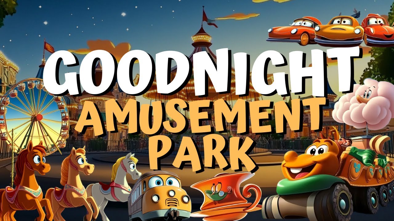 🎠 Goodnight Amusement Park 晚安遊樂園 🎡 Relaxing and Calm Frogs & Crickets ...