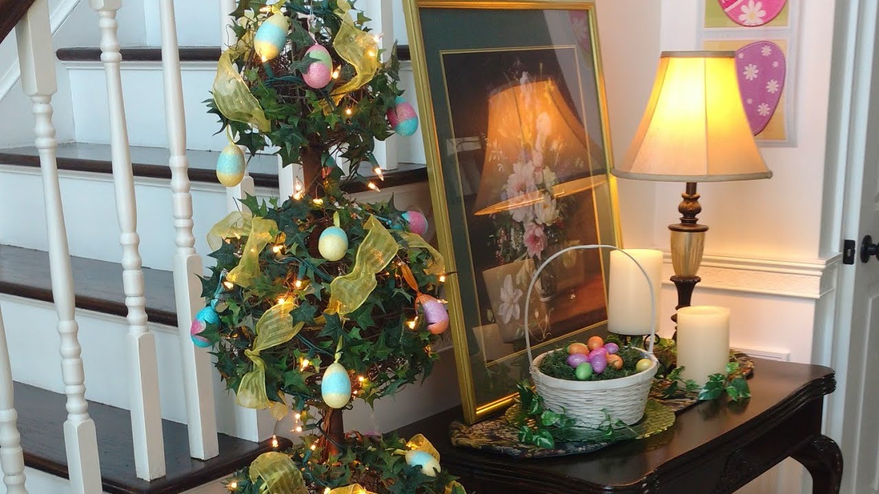 Spring/ Easter House Tour 2018- Plain & Simple Decor - YouTube