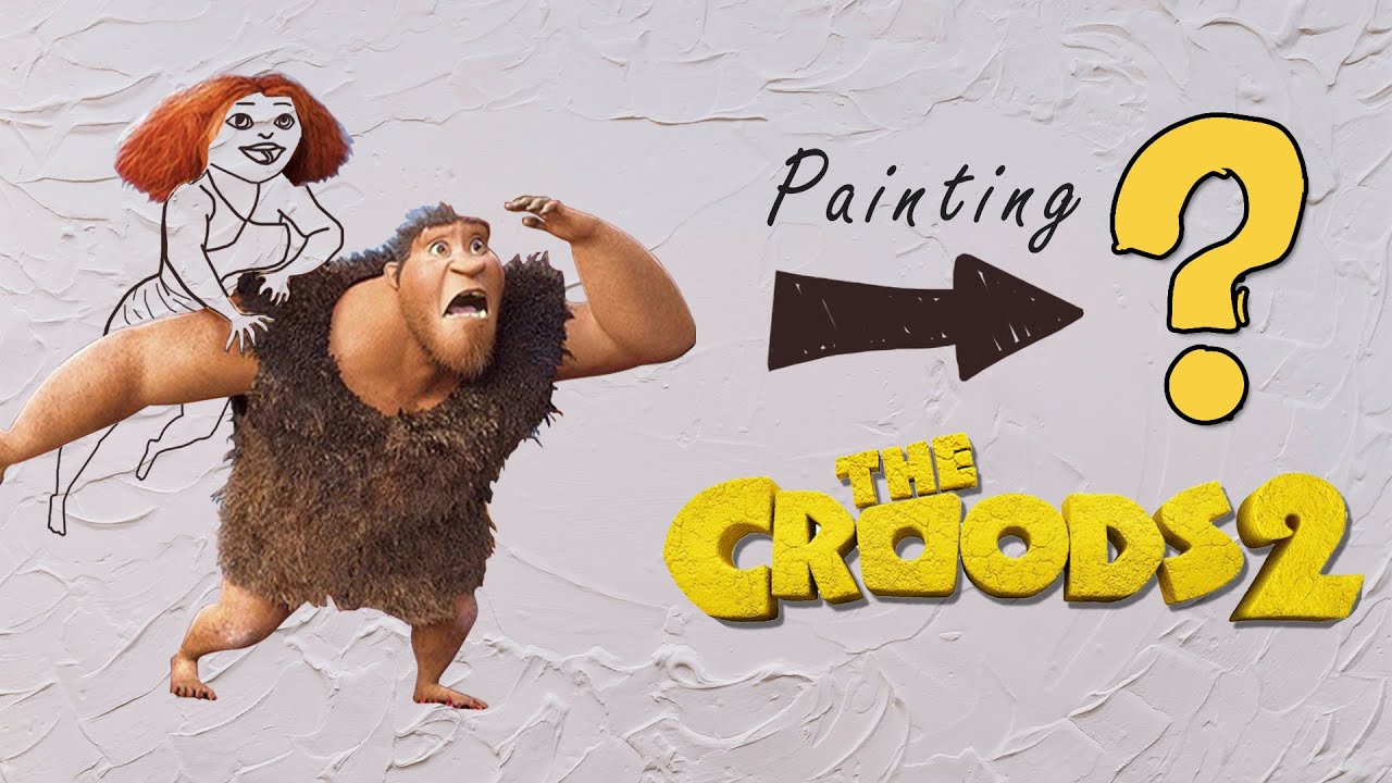 Paint THE CROODS Character | Acrylic Painting - YouTube