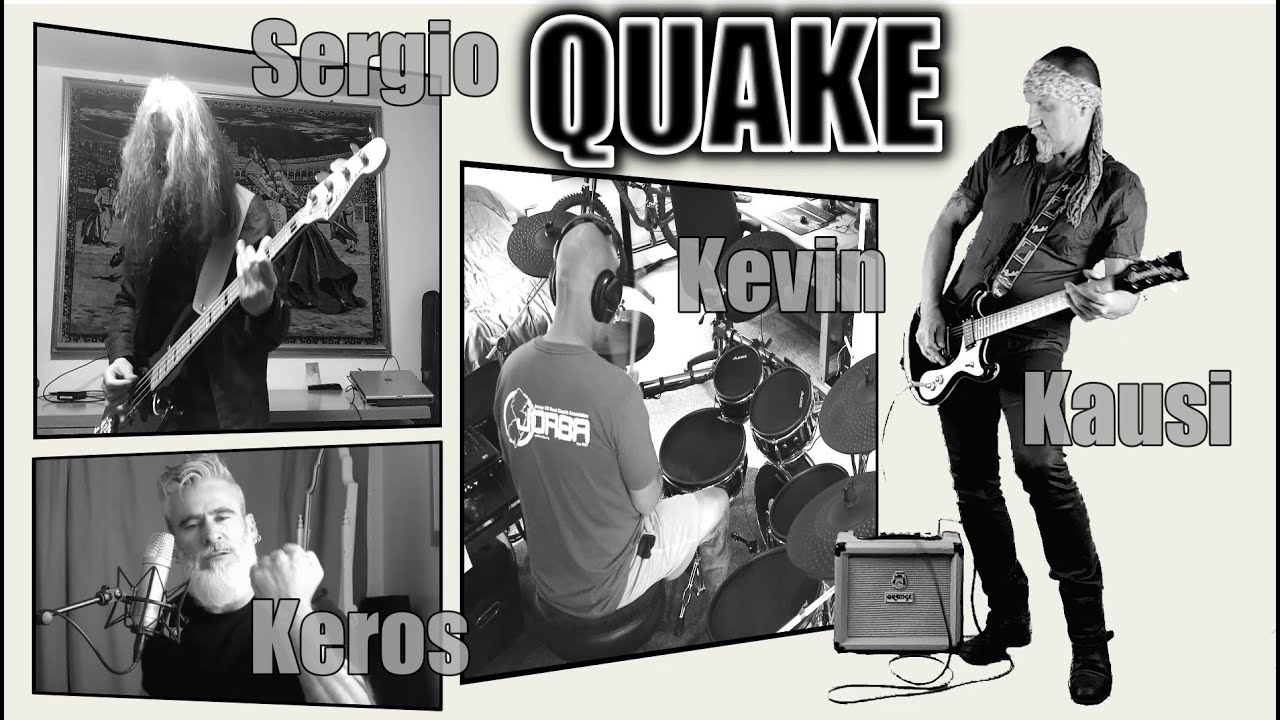 QUAKE -Joe Perry- cover by Kausi & friends Kausi, Sergio, Kev & Keros ...