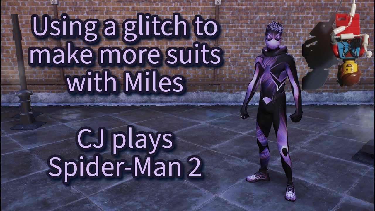 Using a glitch to make more suits with Miles | CJ plays Spider Man 2 ...