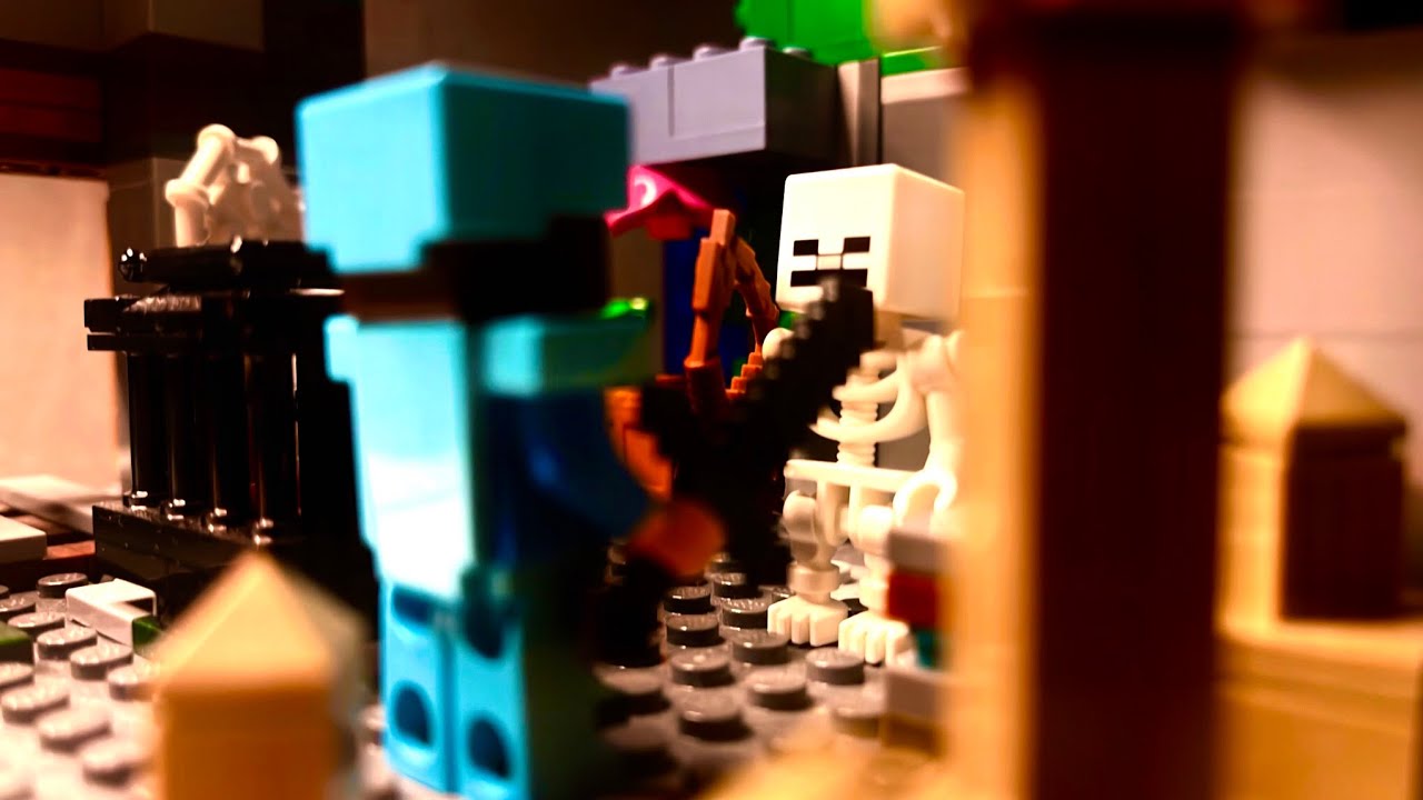 The Skeleton Spawner - Lego Minecraft Animation - YouTube