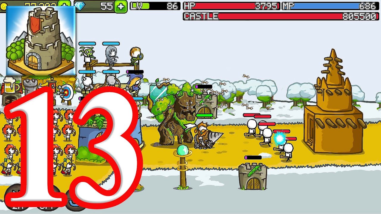 Grow Castle! - Gameplay Walkthrough Episode 13 (iOS, Android) - YouTube
