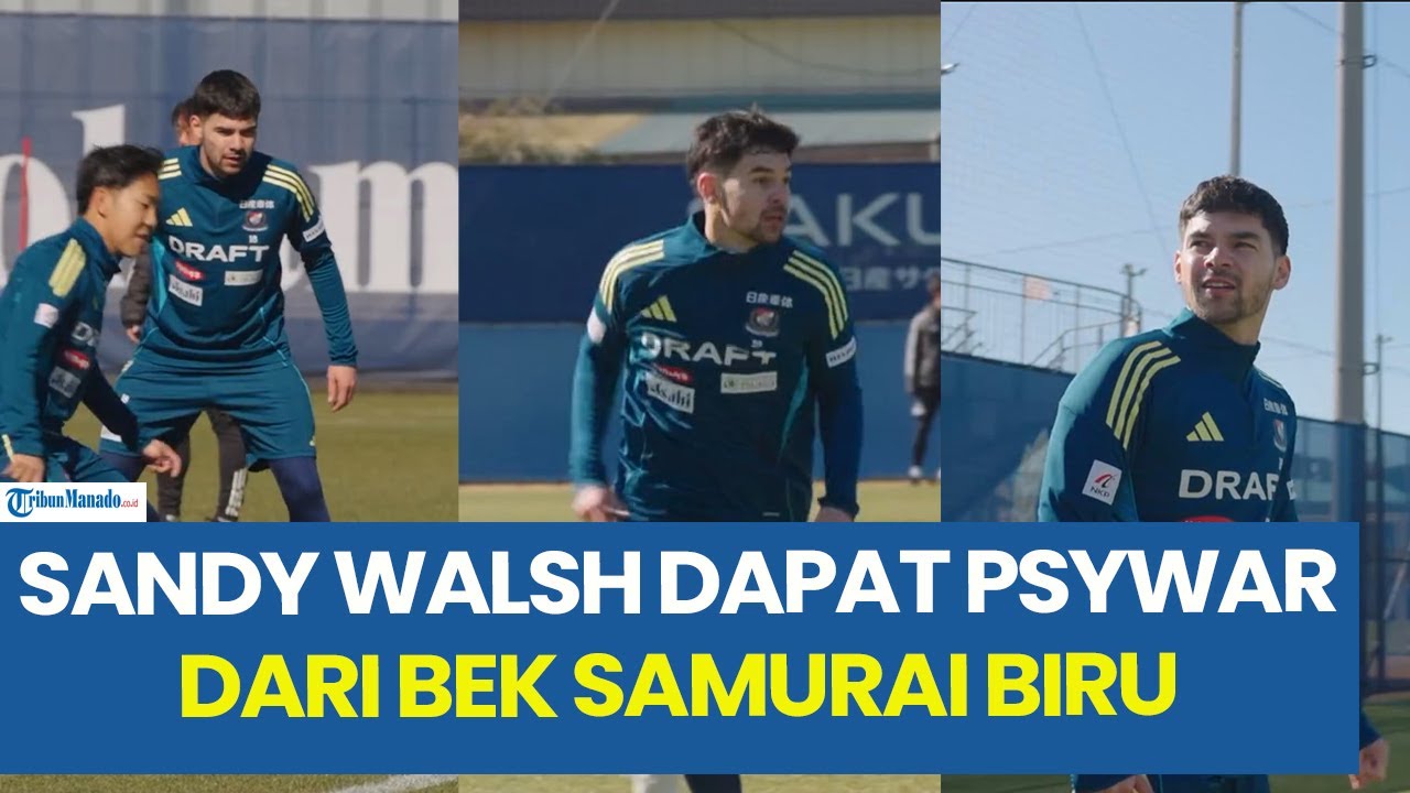🔴 Sandy Walsh Dapat Psywar dari Bek Samurai Biru - YouTube