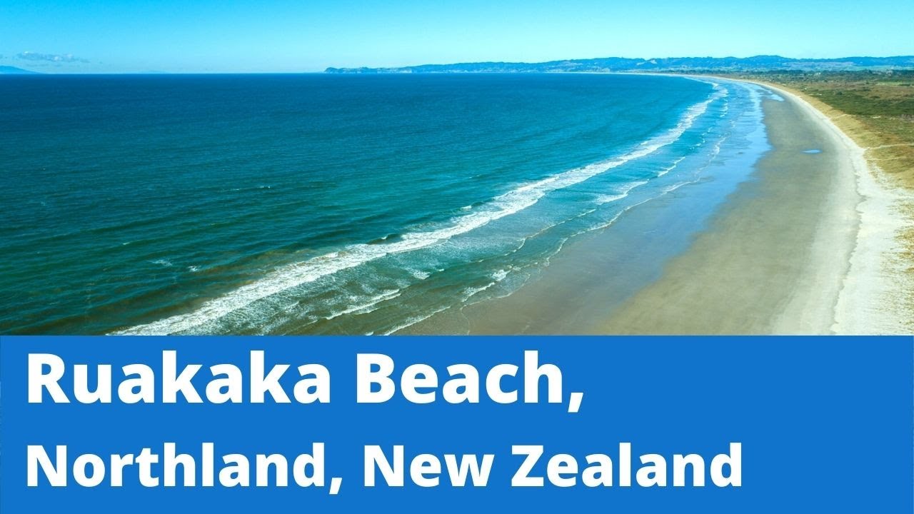Ruakaka Beach, Northland, New Zealand - Winter 2021 - YouTube
