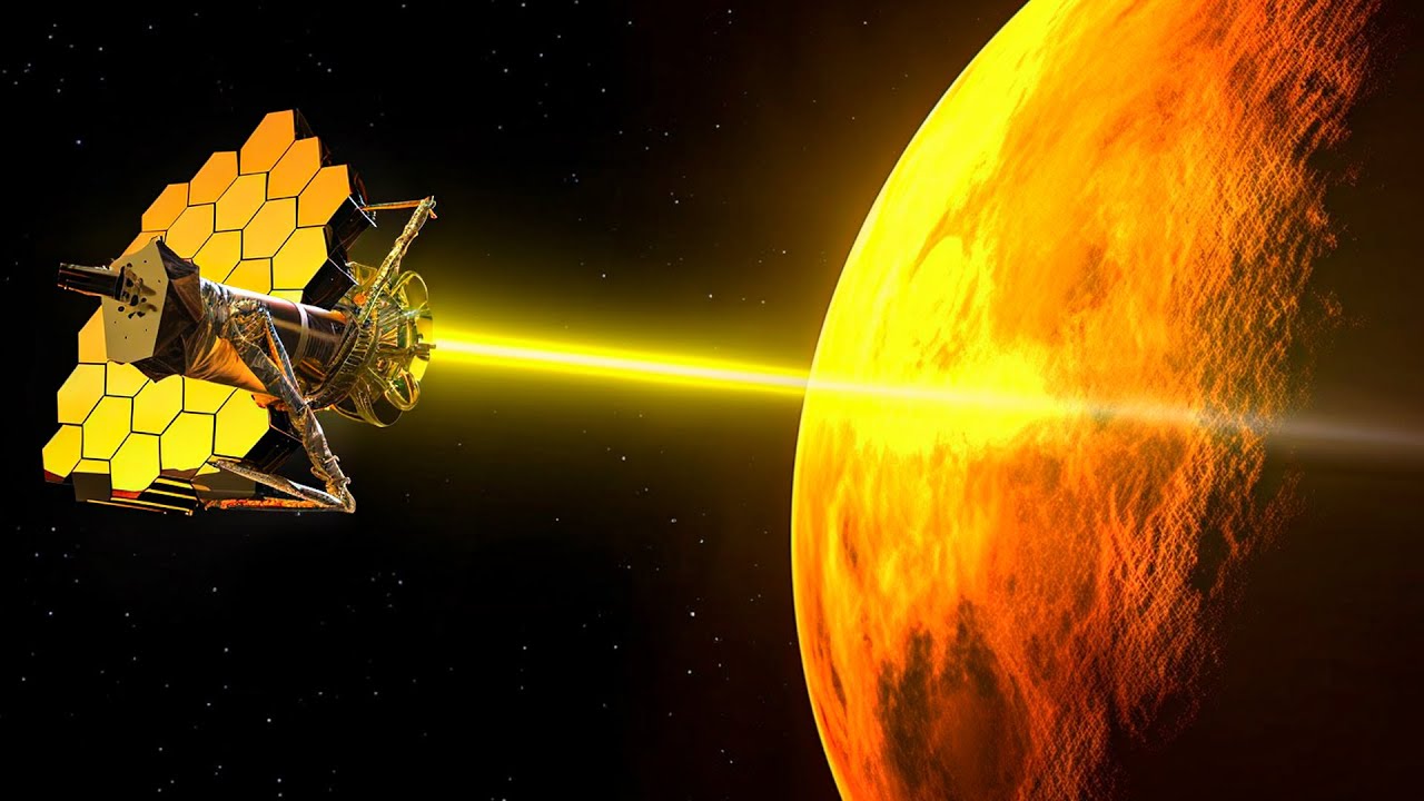 James Webb Telescope Records City Lights on Exoplanet! - YouTube