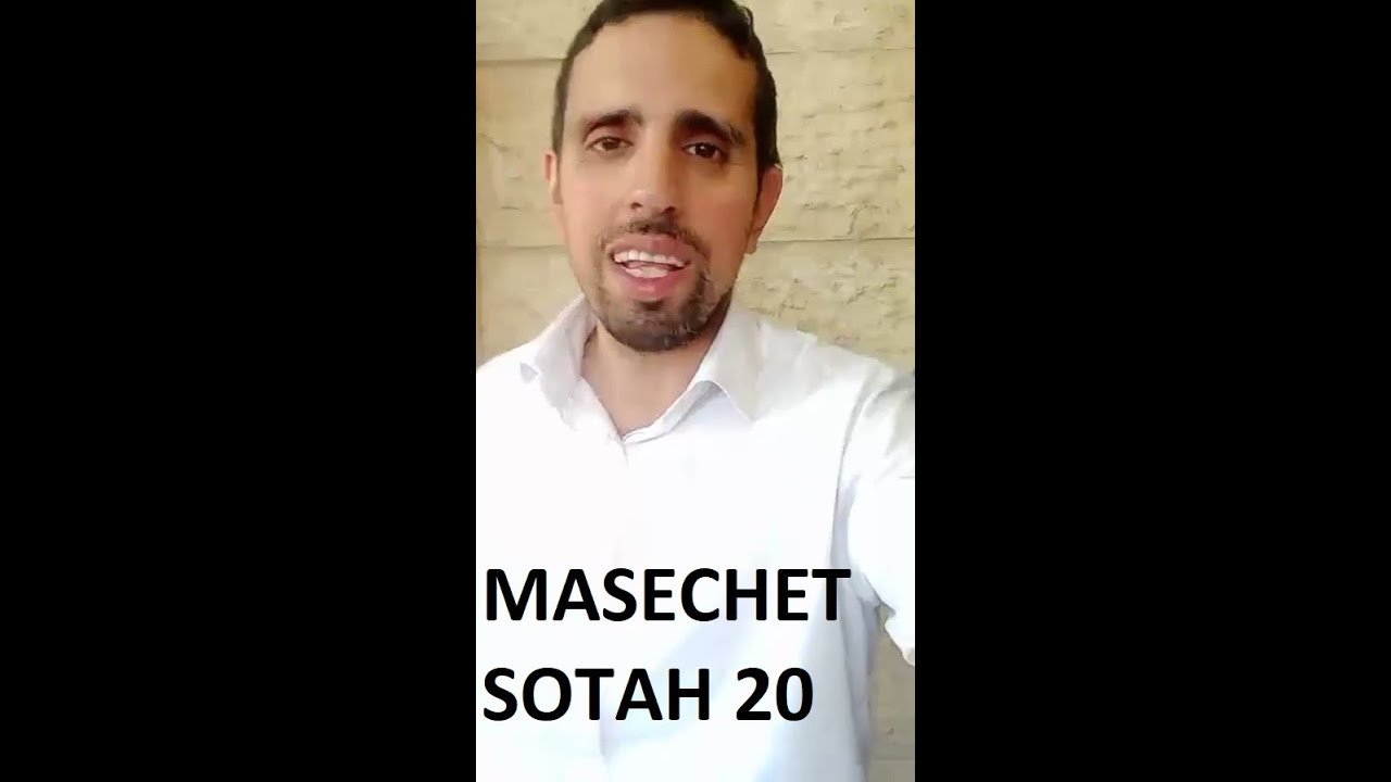 Masechet Sotah 20 - Daf Yomi Talmud Gemara - If Guilty when drinking Bitter Waters - YouTube