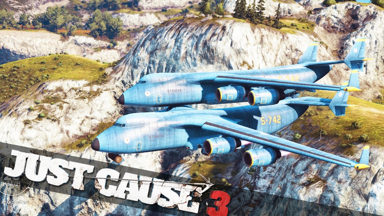 JUST CAUSE 3 CARGO PLANE MODDING! :: Just Cause 3 Epic Stunts - YouTube