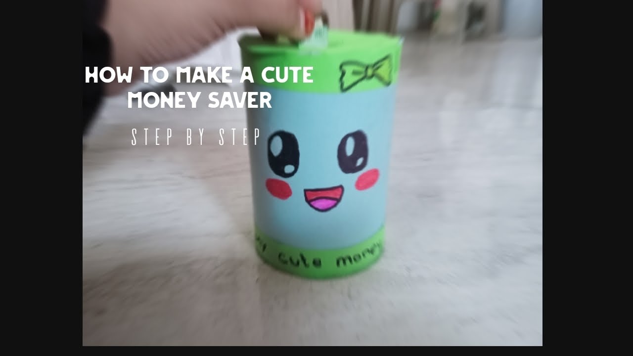 how to make a cute money saver ☺️step by step|easy and simple craft ...