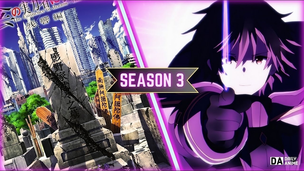 The Eminence in Shadow Season 3 Release Date Situation! - YouTube