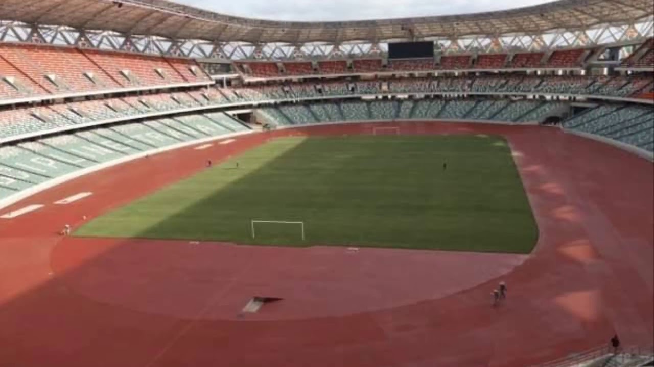 Stade Olympique Alassane Ouattara d'Ébimpe - YouTube