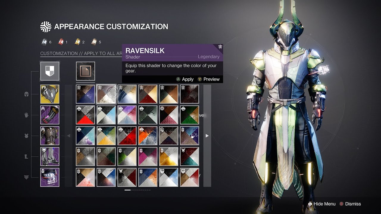 Robes of Nezarec in different shaders - YouTube