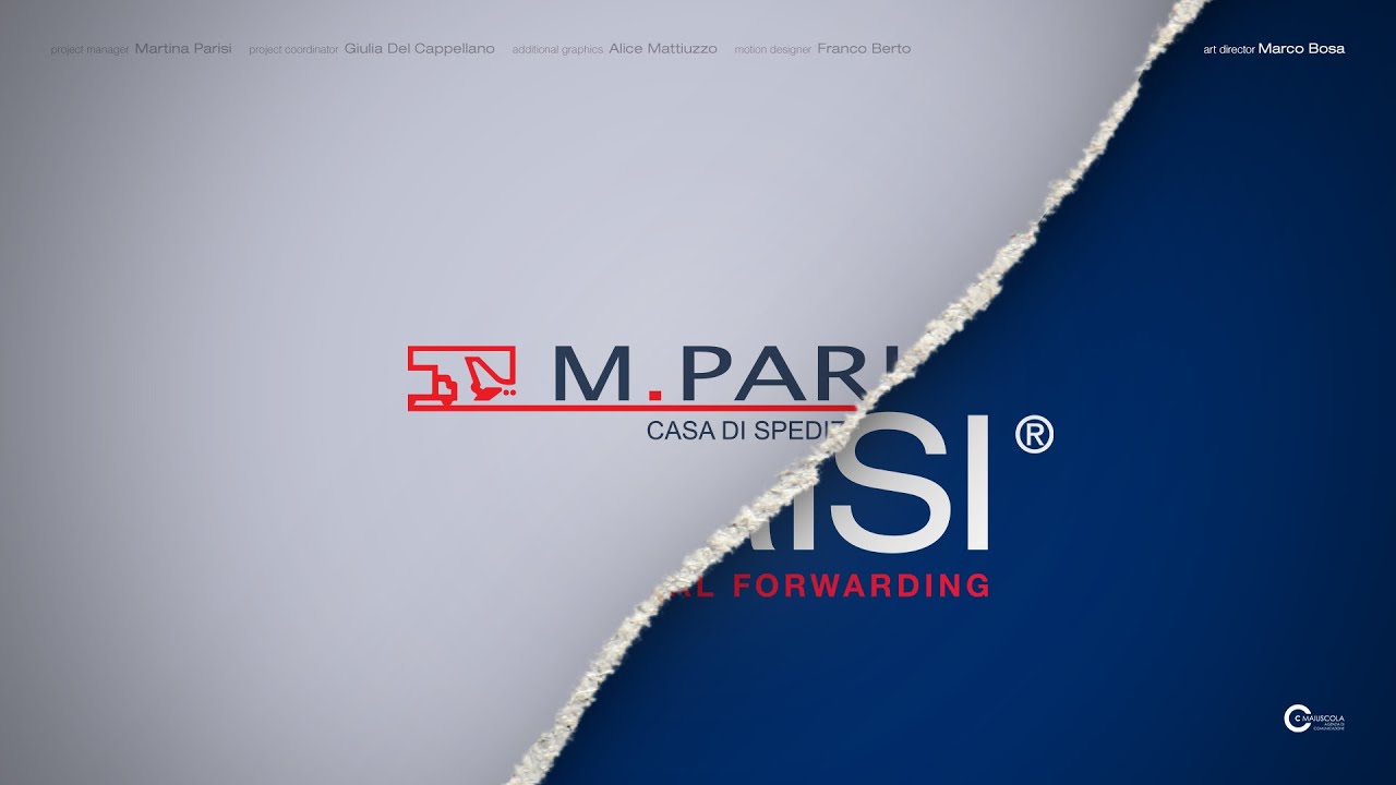 nuovo logo PARISI International Forwarding - launch video - YouTube