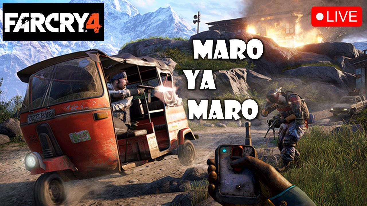 REBELLION'S ON FIRE | Far Cry 4 Live Stream: Day 3 - YouTube