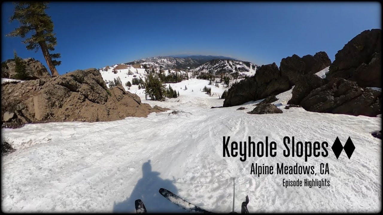 Keyhole Slopes High vs Low Tide (2/7/23 & 6/2/23) Iconic Zone at Alpine ...