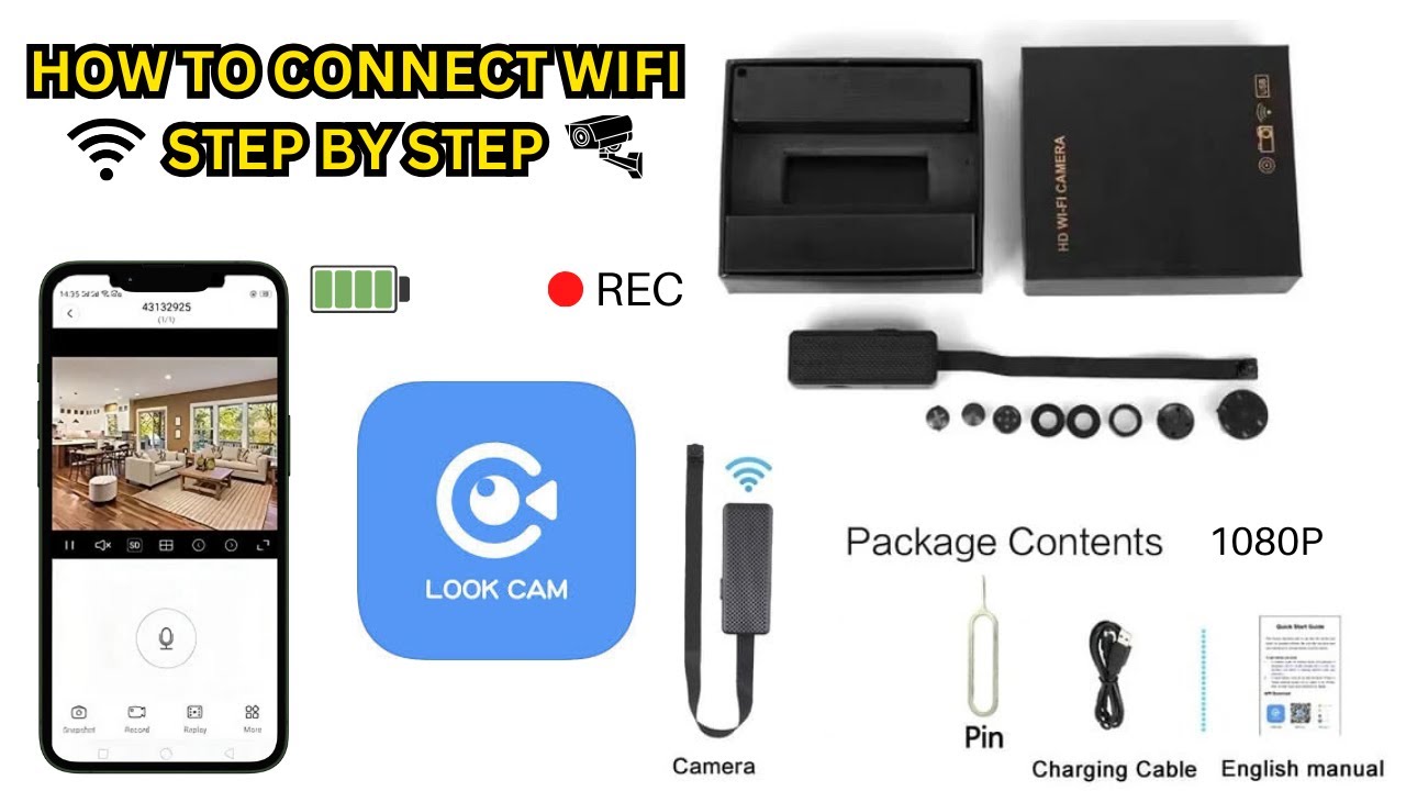 Lookcam Wifi Setup 2024 || #LOOKCAM - YouTube