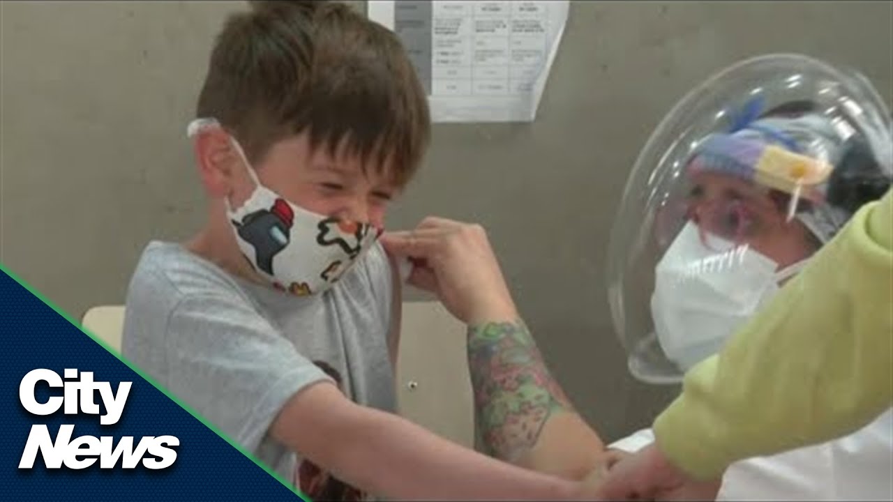 Booster shots available for kids 5-11 - YouTube