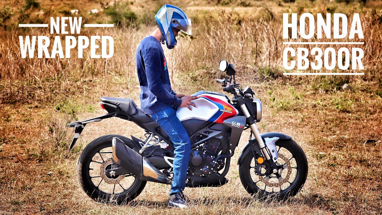NEW COLOUR FOR MY BIKE, WRAPPED | Honda CB300R 2020 - YouTube