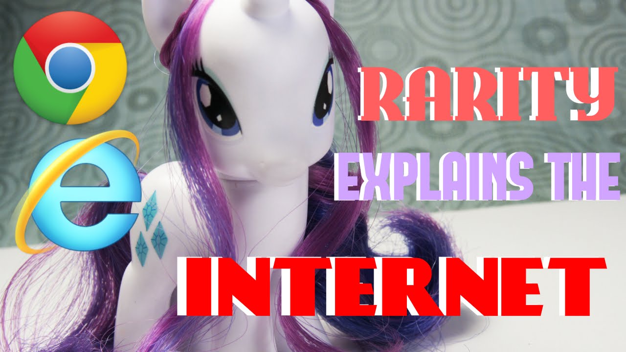 Rarity EXPLAINS the INTERNET! - YouTube