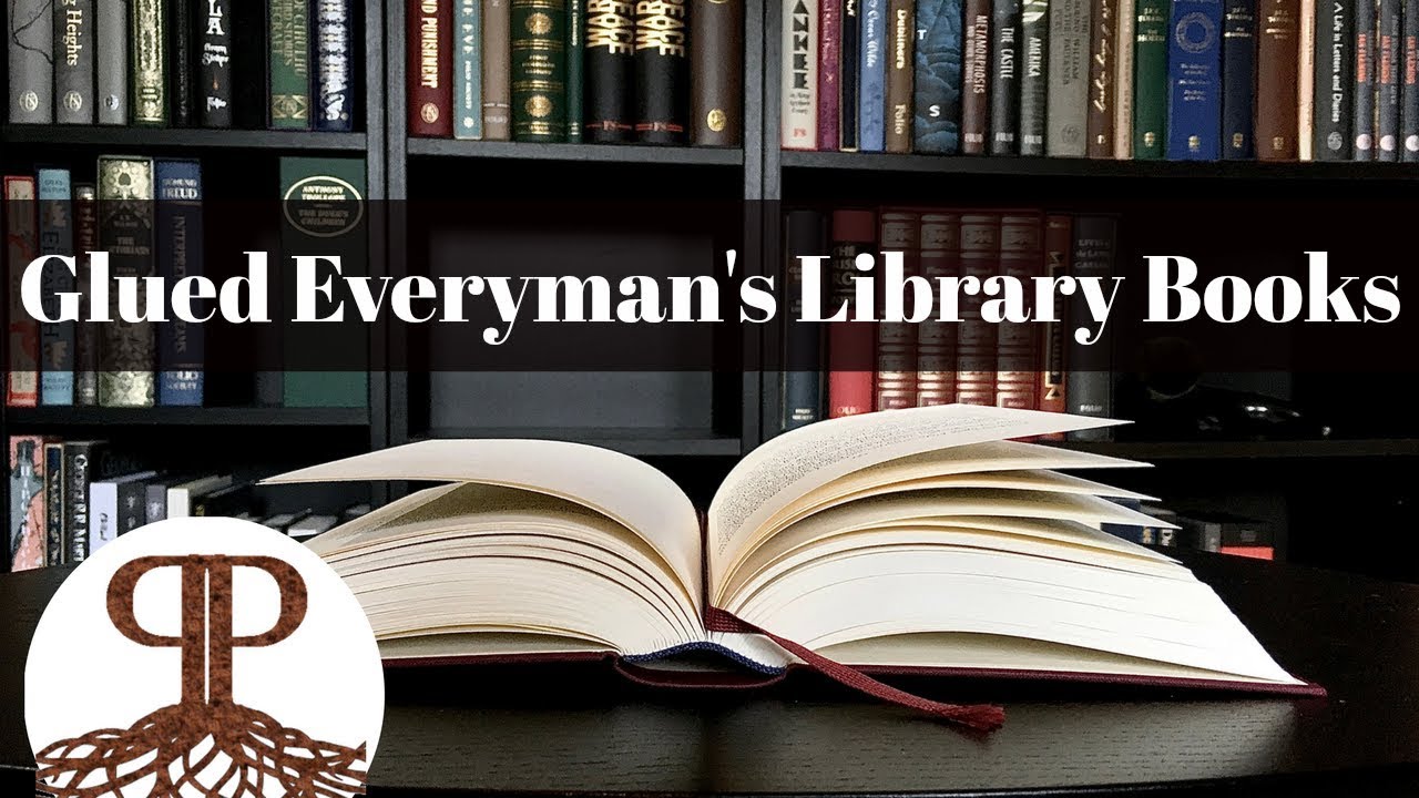 Glued Bindings on Everyman's Library Books? | Book Talk - YouTube