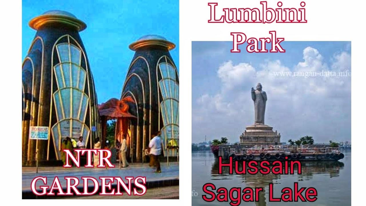 Lumbini Park/Hussain Sagar Lake & NTR Gardens, Hyderabad - YouTube