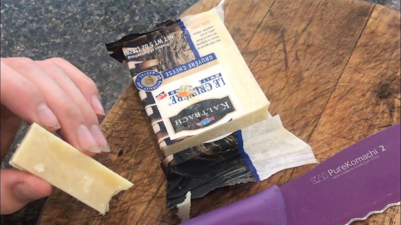 (REVIEW) kaltbach legruyere switzerland “cave aged" cheese - YouTube