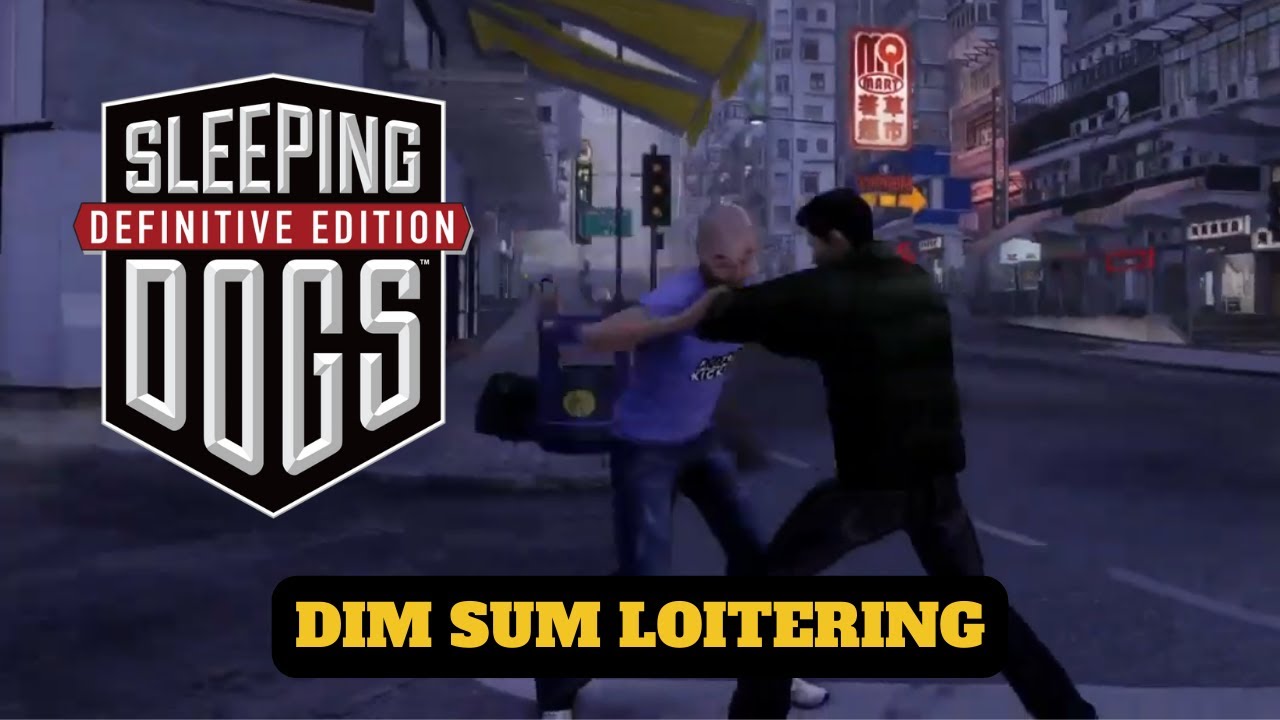 Sleeping Dogs - Random Event 01 - Dim Sum Loitering - YouTube