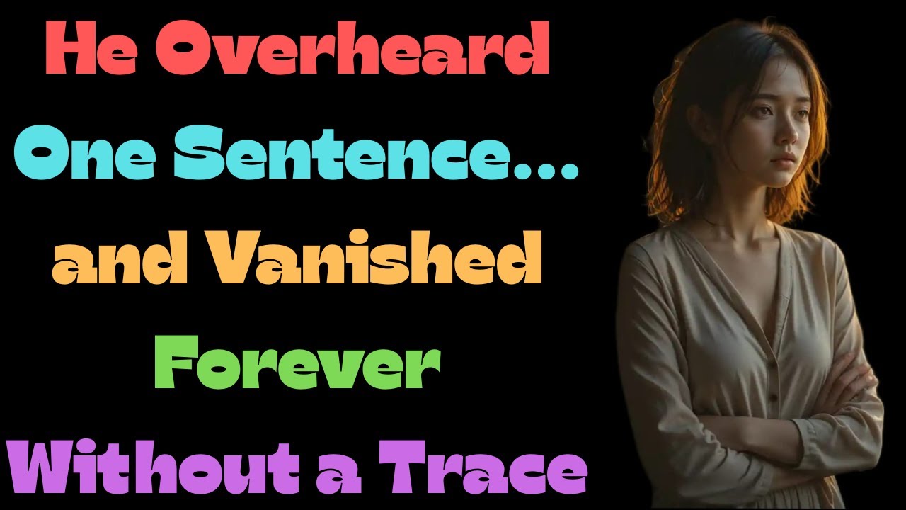 He Overheard One Sentence... and Vanished Forever Without a Trace - YouTube