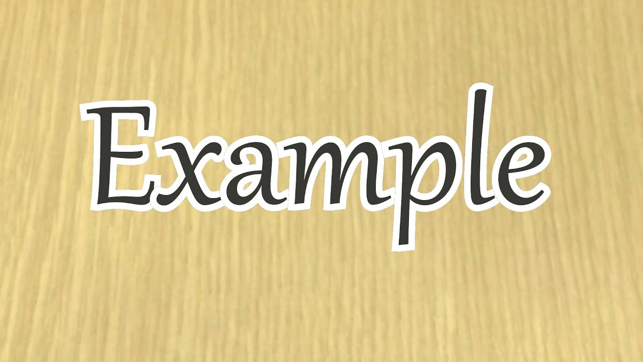 การใช้ For example และ Such as - YouTube