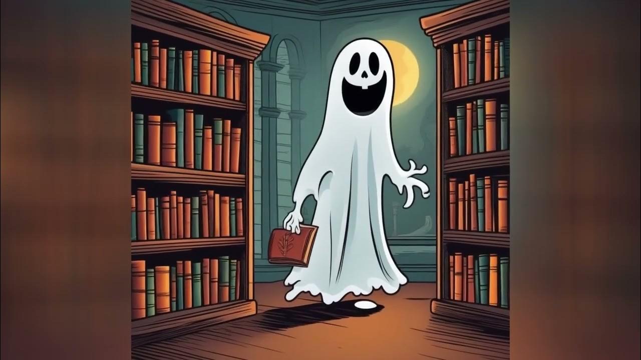 Ghost in the Library A ghostly figure is haunting the school library ...